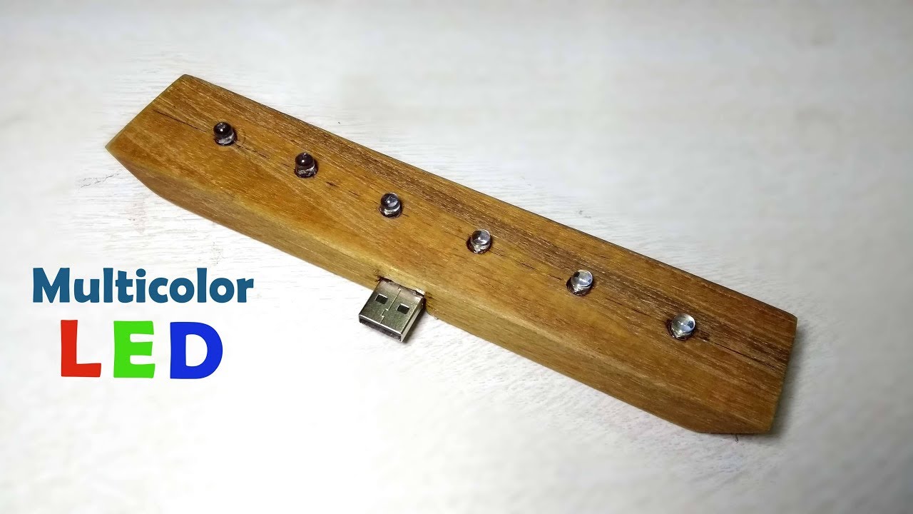 Decoration ideas for home with USB/OTG lightning - YouTube