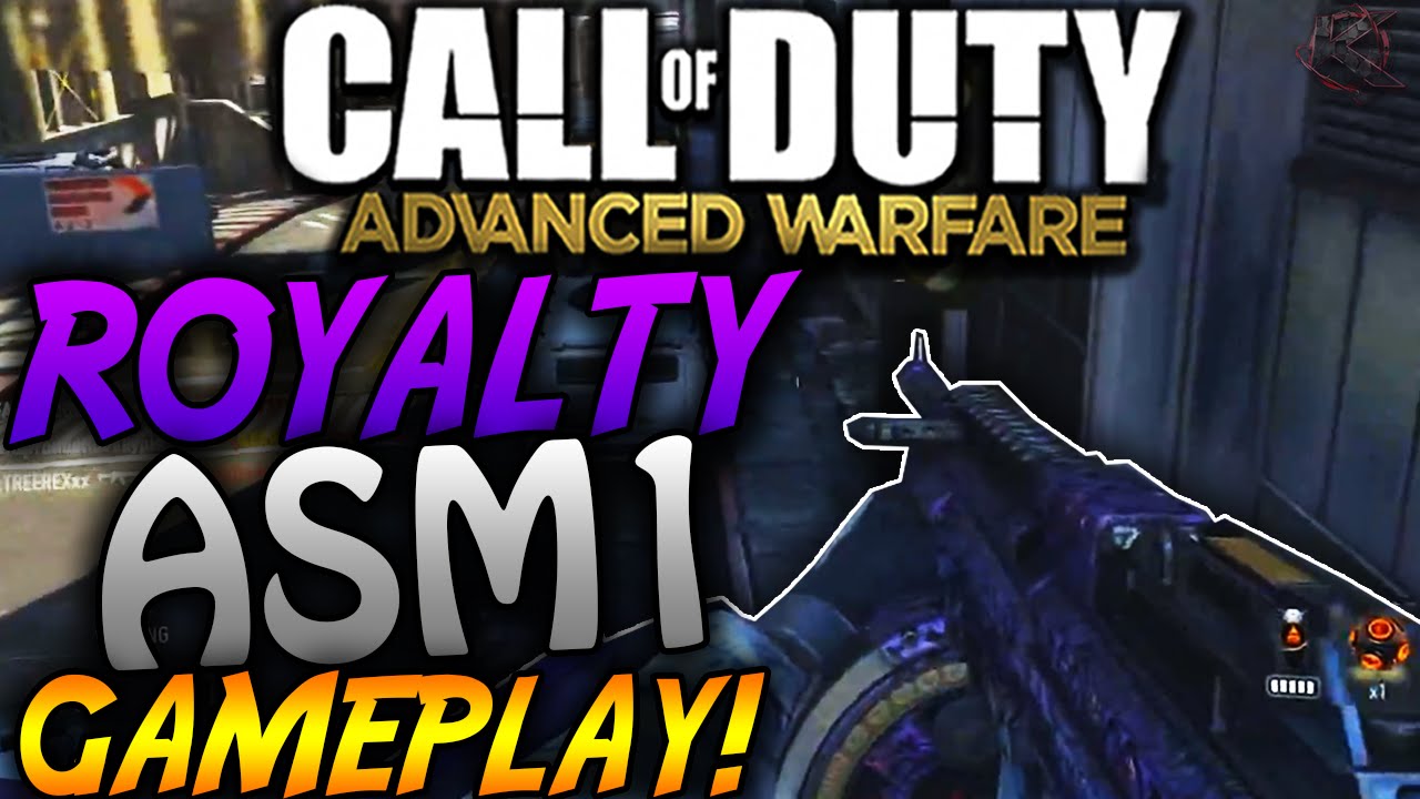 COD AW - NEW "ROYALTY ASM1" GAMEPLAY - New Royalty Weapon Gameplay ...