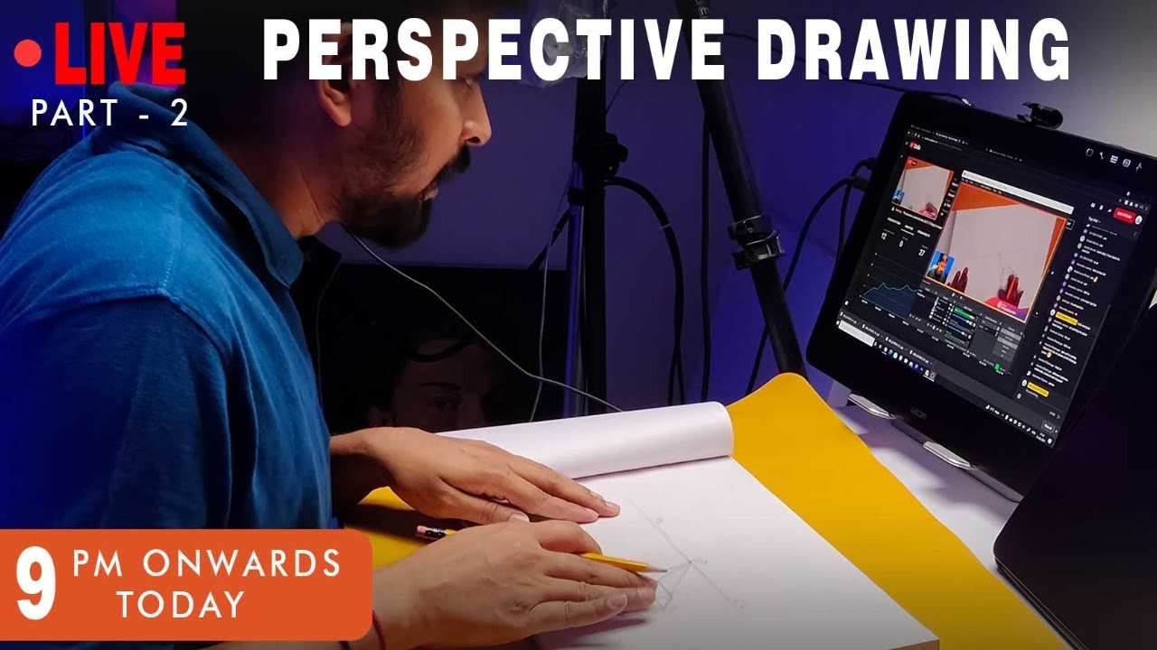 Part- 2 Perspective for beginners | How to practice perspective drawing ...
