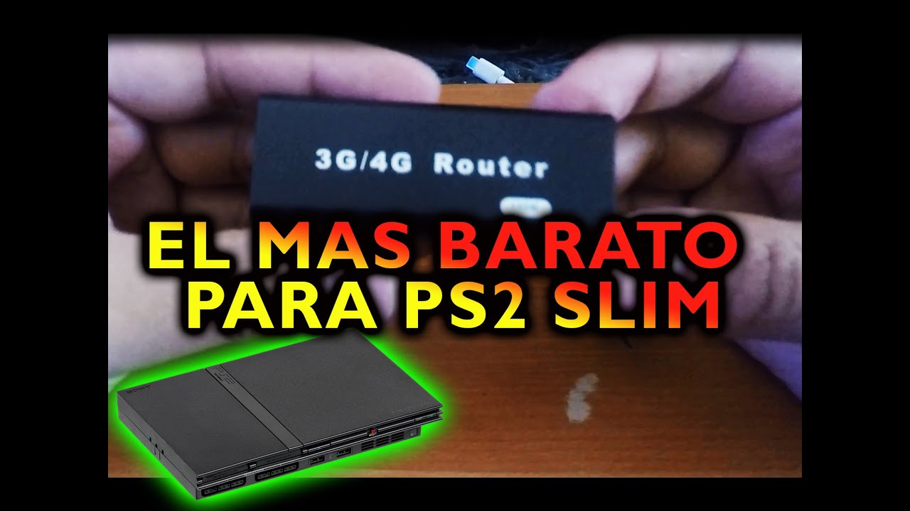 PS2 El router mas pequeño y barato para jugar en OPL - YouTube