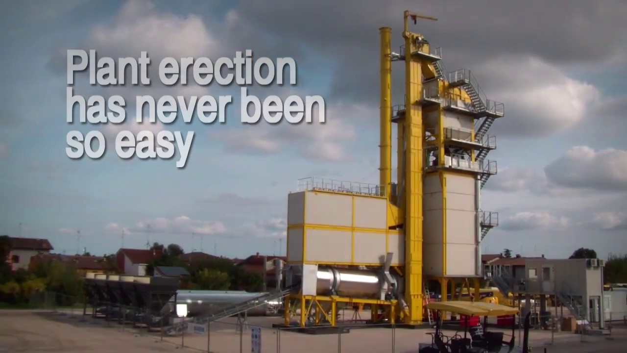TOP TOWER 3000, Marini Batch Plant - Assembly sequence - YouTube