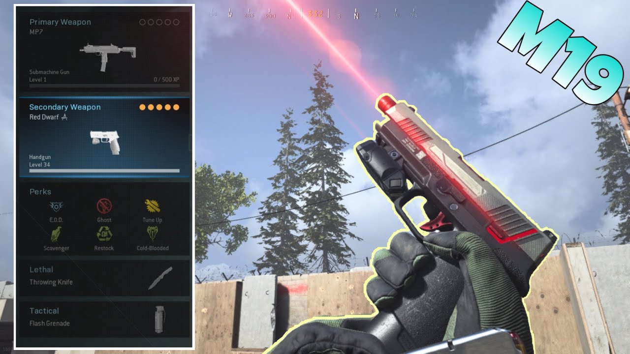 NEW Red Dwarf M19 Pistol | Modern Warfare Pistol Only - YouTube