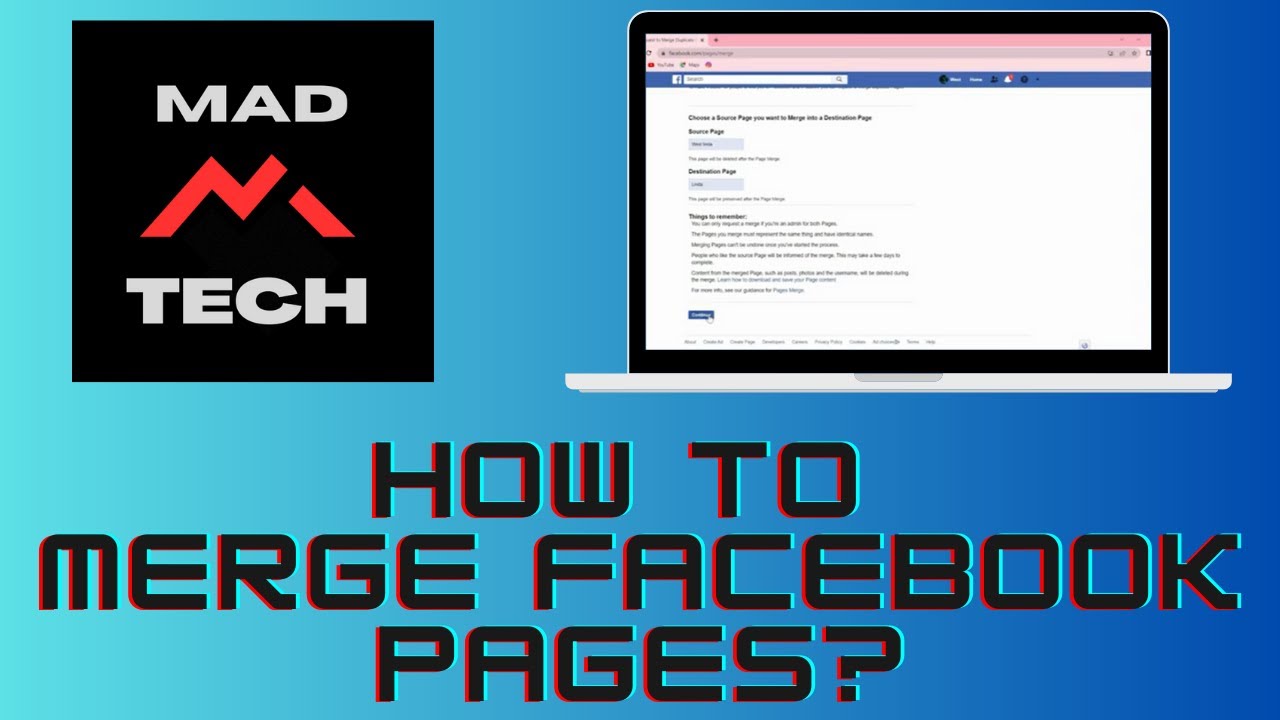 How to Merge Facebook Pages? Facebook Page Merge - YouTube