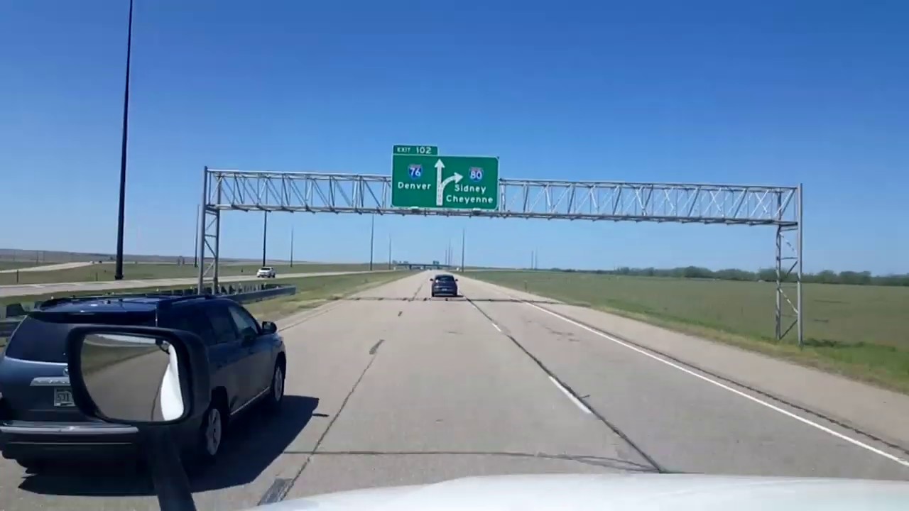 BigRigTravels LIVE! Big Springs, Nebraska to Crook, Colorado I-80 & I ...