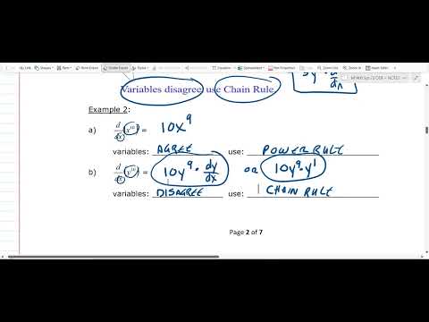 M1400 Survey of Calculus Section 2.11A Part 1 Implicit and Explicit ...