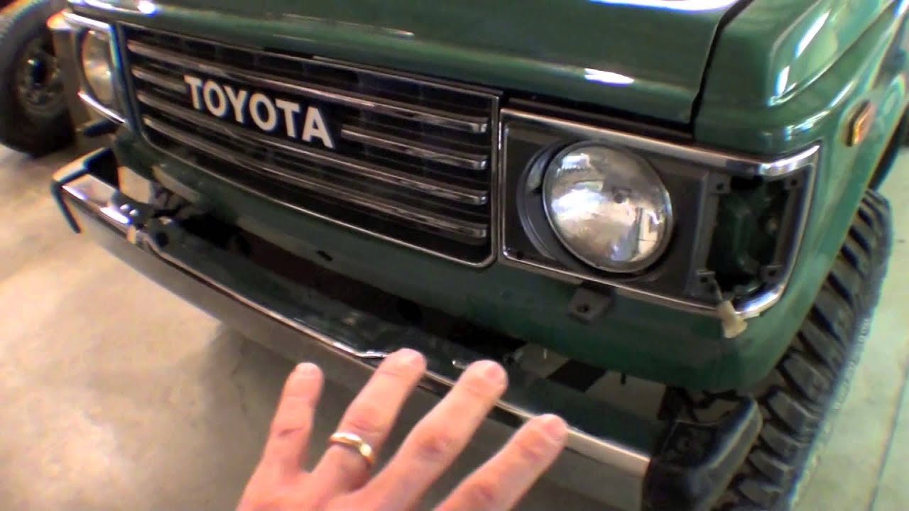 Restoration 1984 FJ60 Diesel Conversion | Video 102 - YouTube