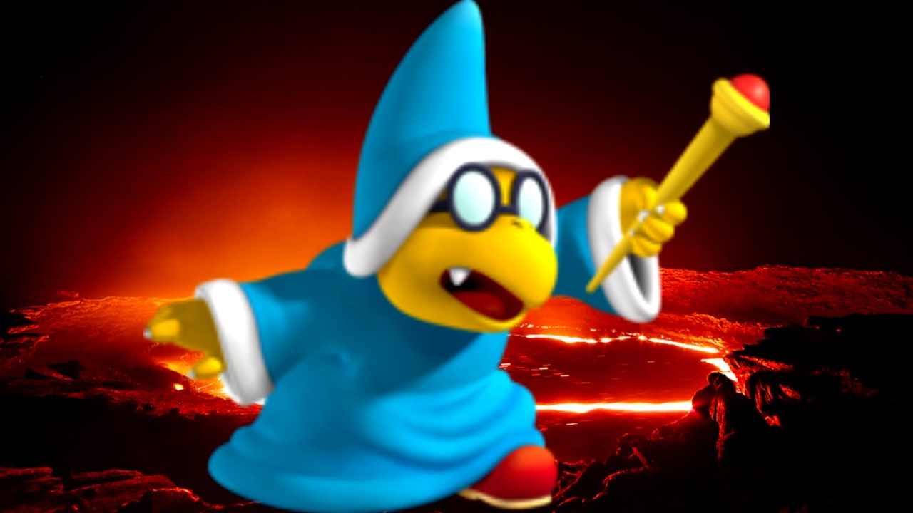 Responsible Magikoopa Delivers Bad News to Bowser - YouTube