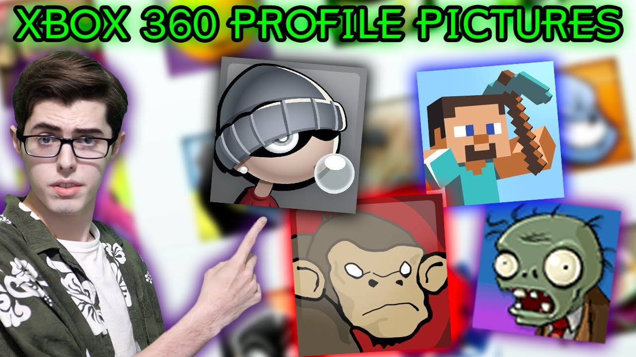 Remembering Xbox 360 Profile Pictures - TeeGeeThree - YouTube