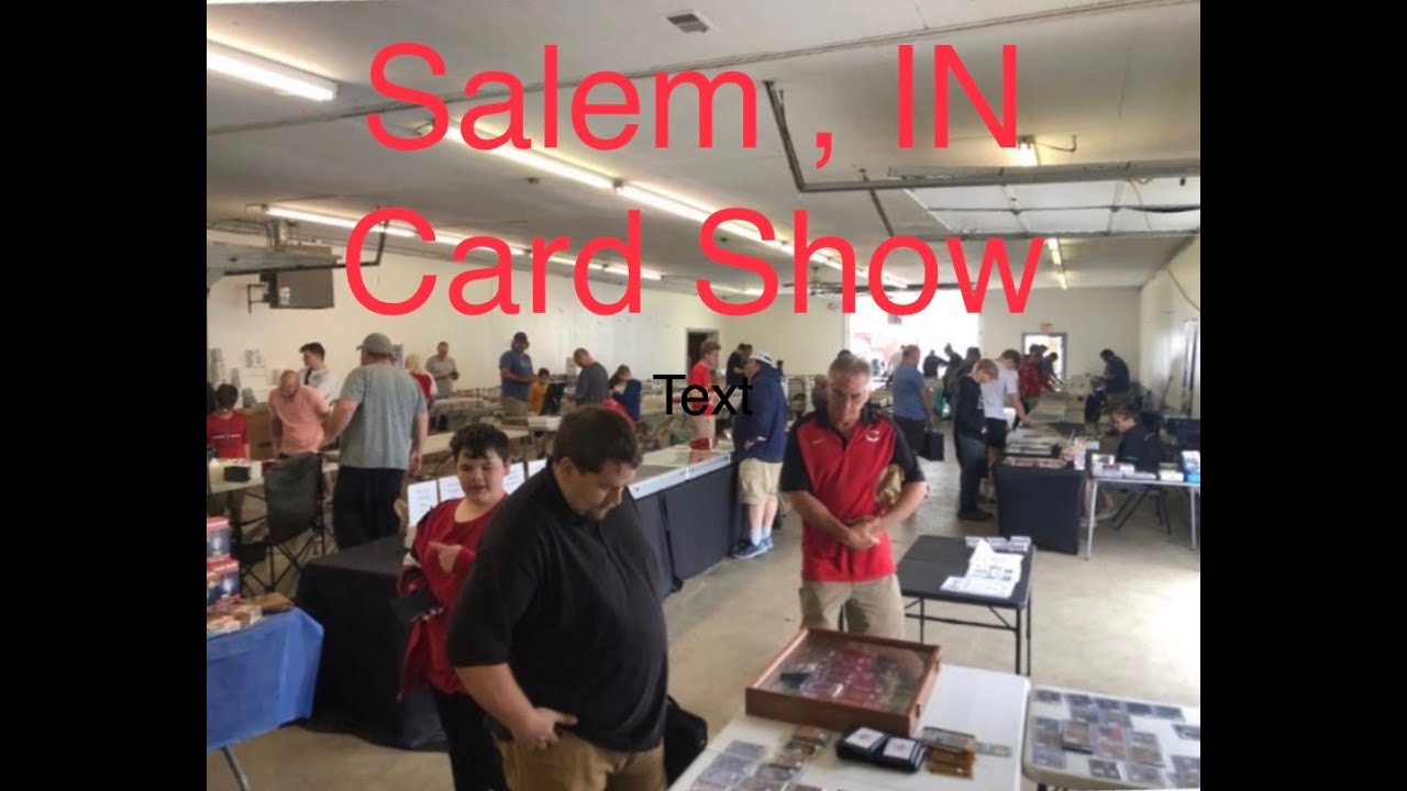 Salem, Indiana Sports Card Show - Picked up some HOF AUTOs and More ...