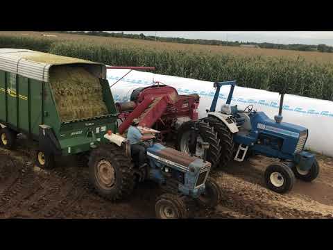 9000 running the bagger - YouTube