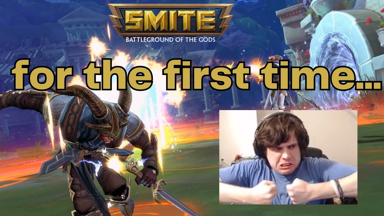 I tried playing SMITE for the FIRST time... - YouTube