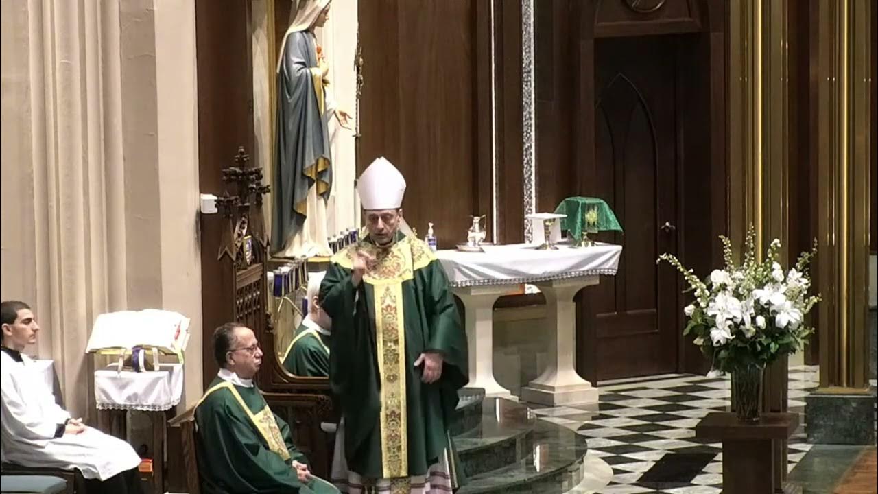 Bishop Frank Caggiano Homily | Sunday, October 30, 2022 - YouTube