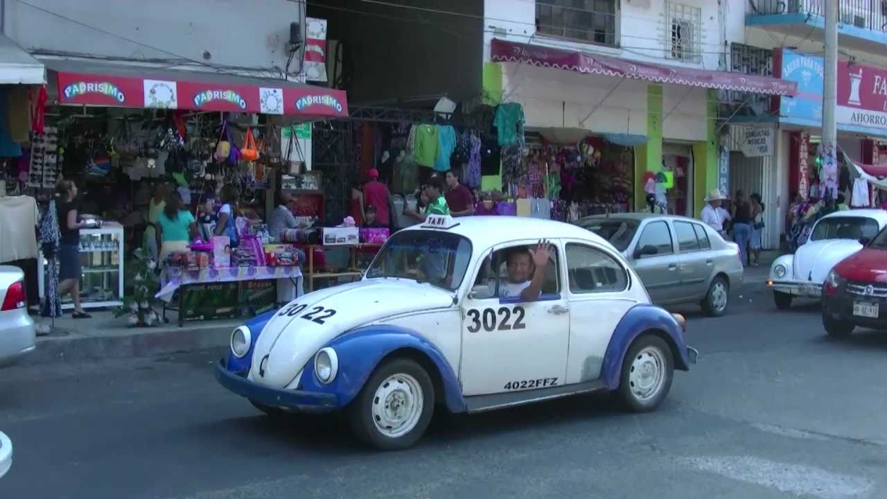 VW Käfer Volkswagen Beetle oldtimer in Acapulco Mexico Mexiko - YouTube