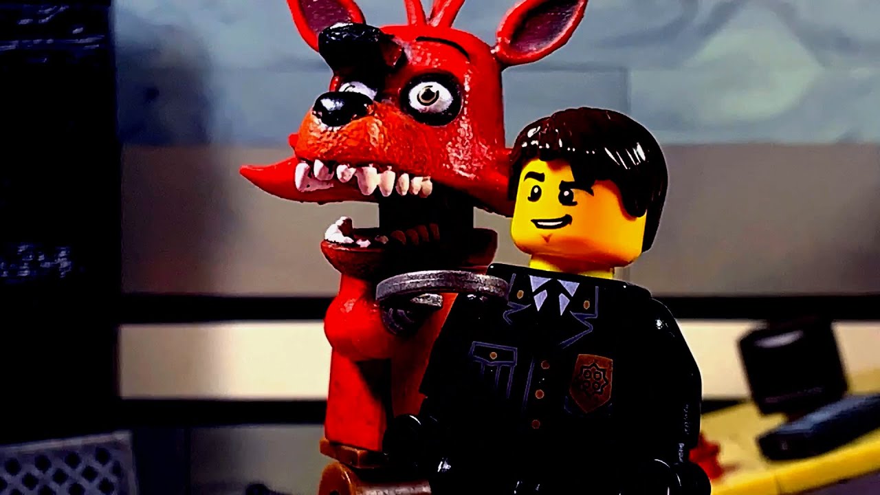 FNaF LEGO Animation: Foxy AR Voice Lines - YouTube