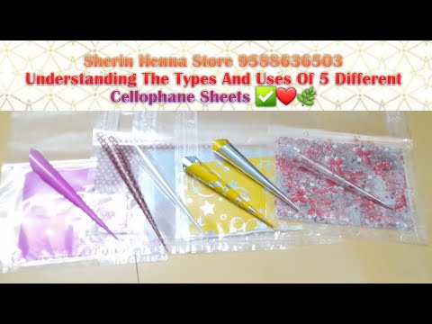 Learn Different Types Of Cellophane Sheets Used For Making Different ...