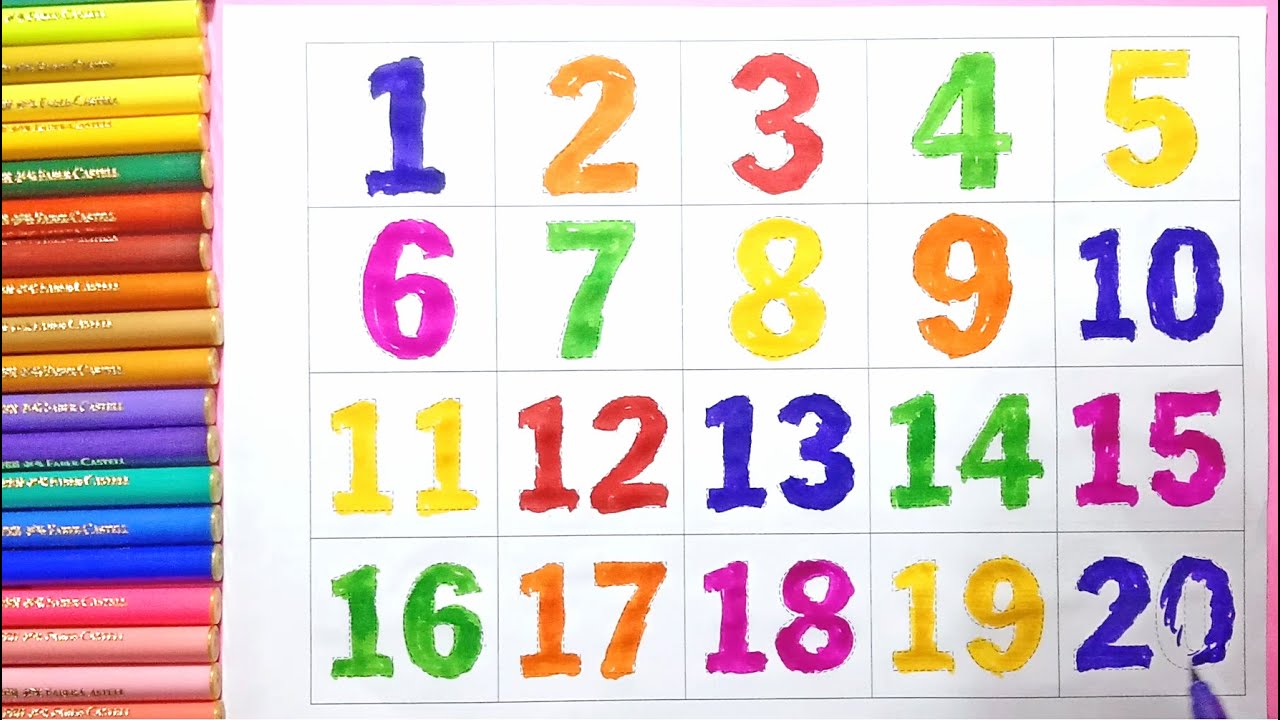 Counting Numbers | Ep 1 | Numbers 123 | Count to 100 | One Two Three ...