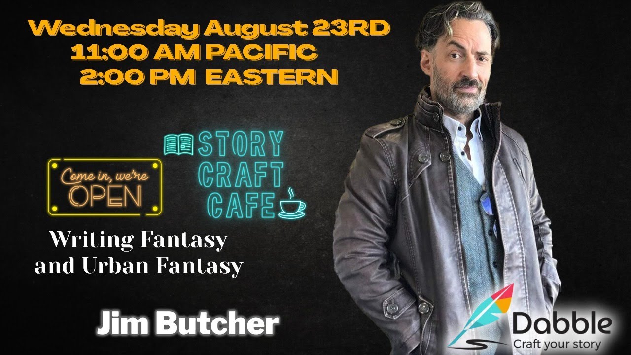 Writing Fantasy And Urban Fantasy With Jim Butcher - YouTube