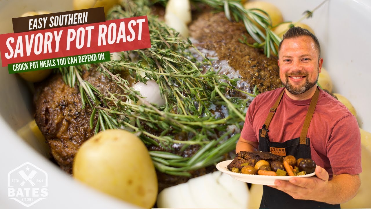 Easy Southern Pot Roast | My Favorite Crockpot Meals - YouTube