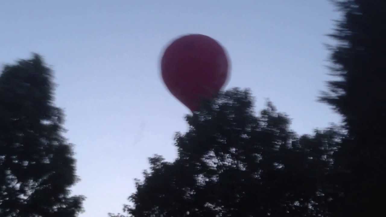 Virgin Hot Air Balloon Landing on Houses - YouTube