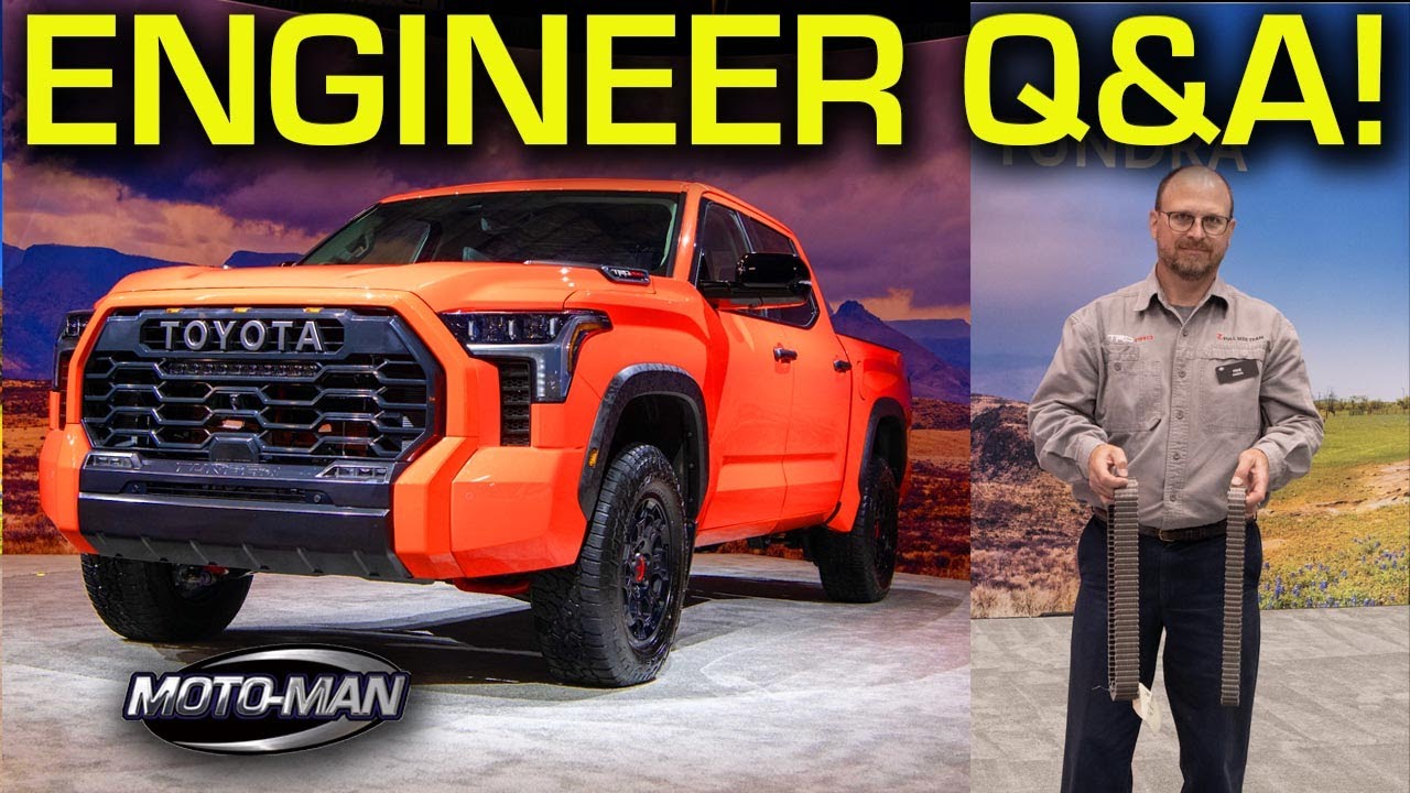 The Toyota Tundra Chief Engineer answers YOUR questions! - YouTube