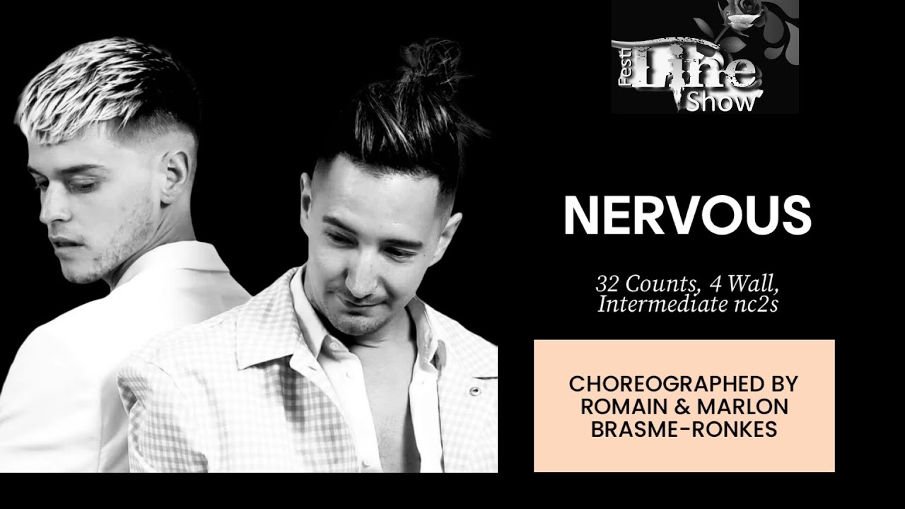 Nervous (line dance by Romain & Marlon Brasme-Ronkes) (Festiline24 ...