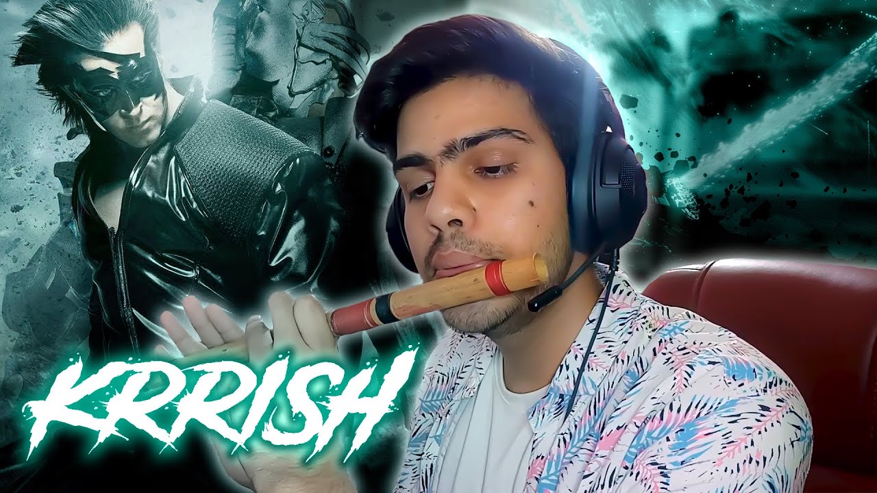 Krrish theme song | Flute Cover - YouTube
