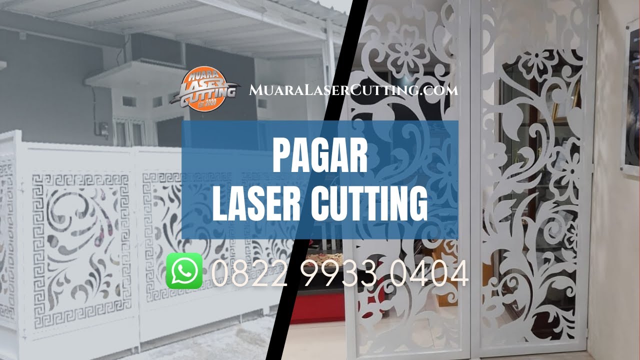 Pagar Rumah Laser Cutting Dengan Mesin Fiber Laser Cutting Yang ...