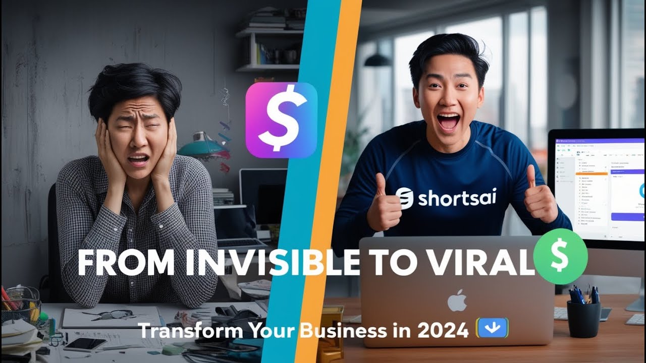 Transform Your Business in 2024: From Invisible to Viral with ShortsAI! 🚀📈Unlock Ur Wealth ...