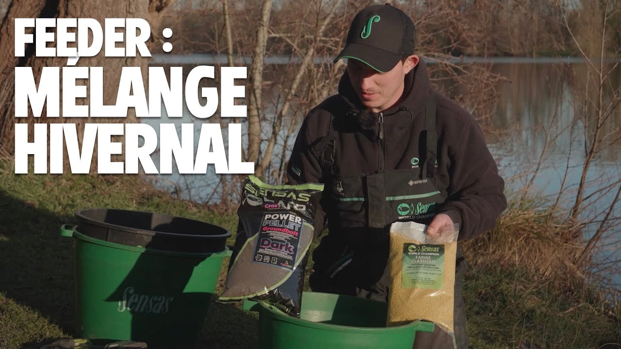 Pêche au FEEDER : une amorce hivernale hyper efficace !!! - YouTube