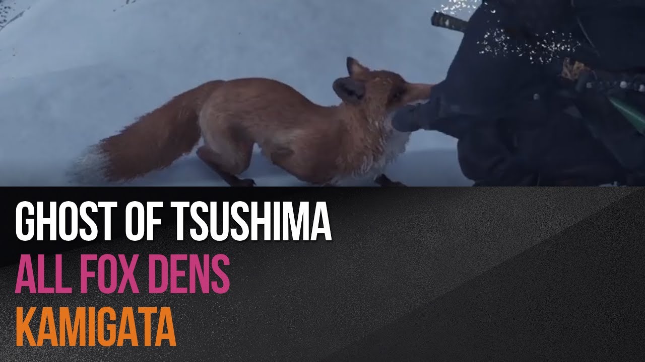 Ghost of Tsushima - All fox dens in Kamigata - YouTube