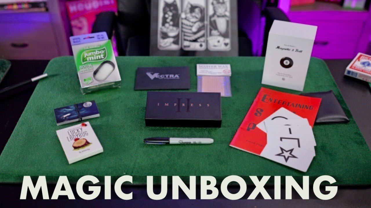 Magic Trick Unboxings & Reviews: Impress II, Jumbo Mint, Vectra Thread ...