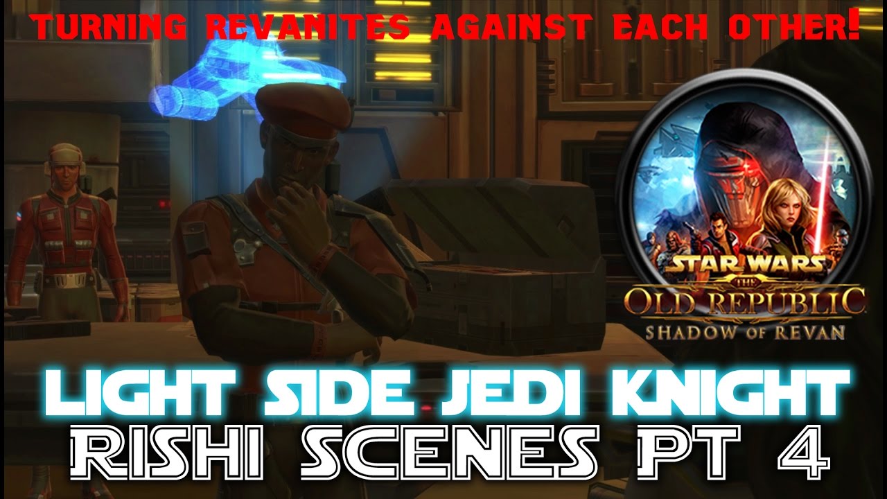 SWTOR Shadow of Revan RISHI CUTSCENES Part 4 - Turning the Revanites ...