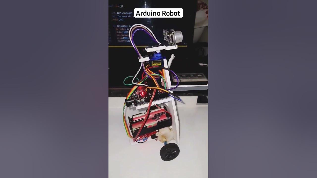 How to Make A Simple Arduino Robot #arduino #electronic #electronics # ...
