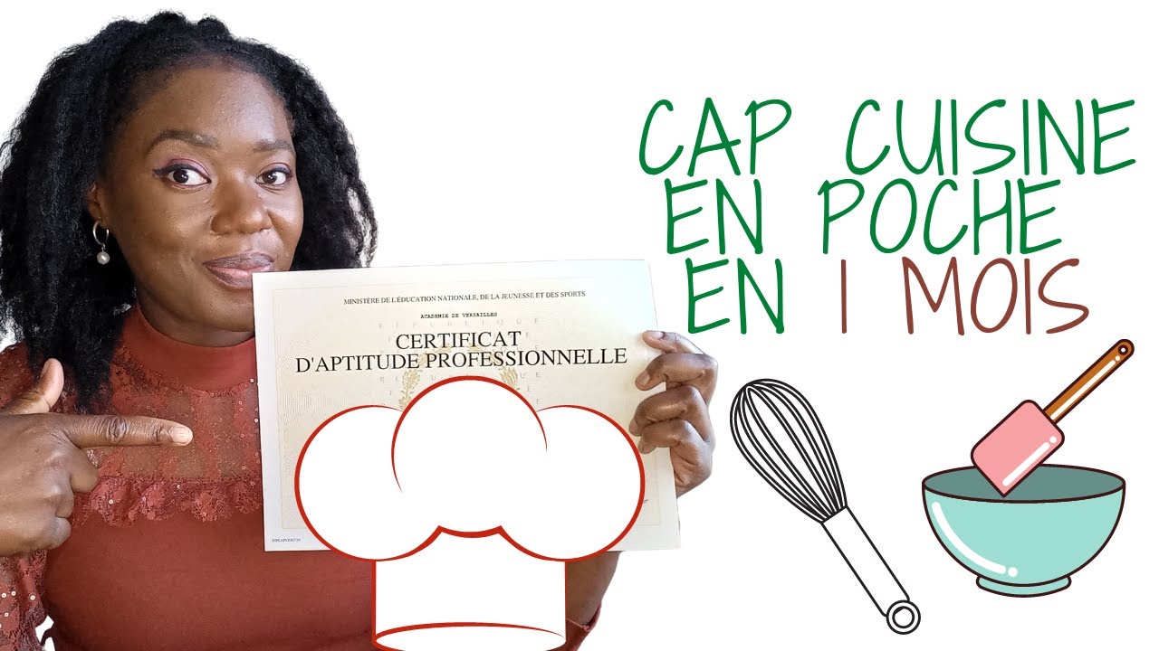 J'AI PREPARE MON CAP CUISINE EN 1 MOIS ET JE L'AI REUSSI, JE VOUS ...