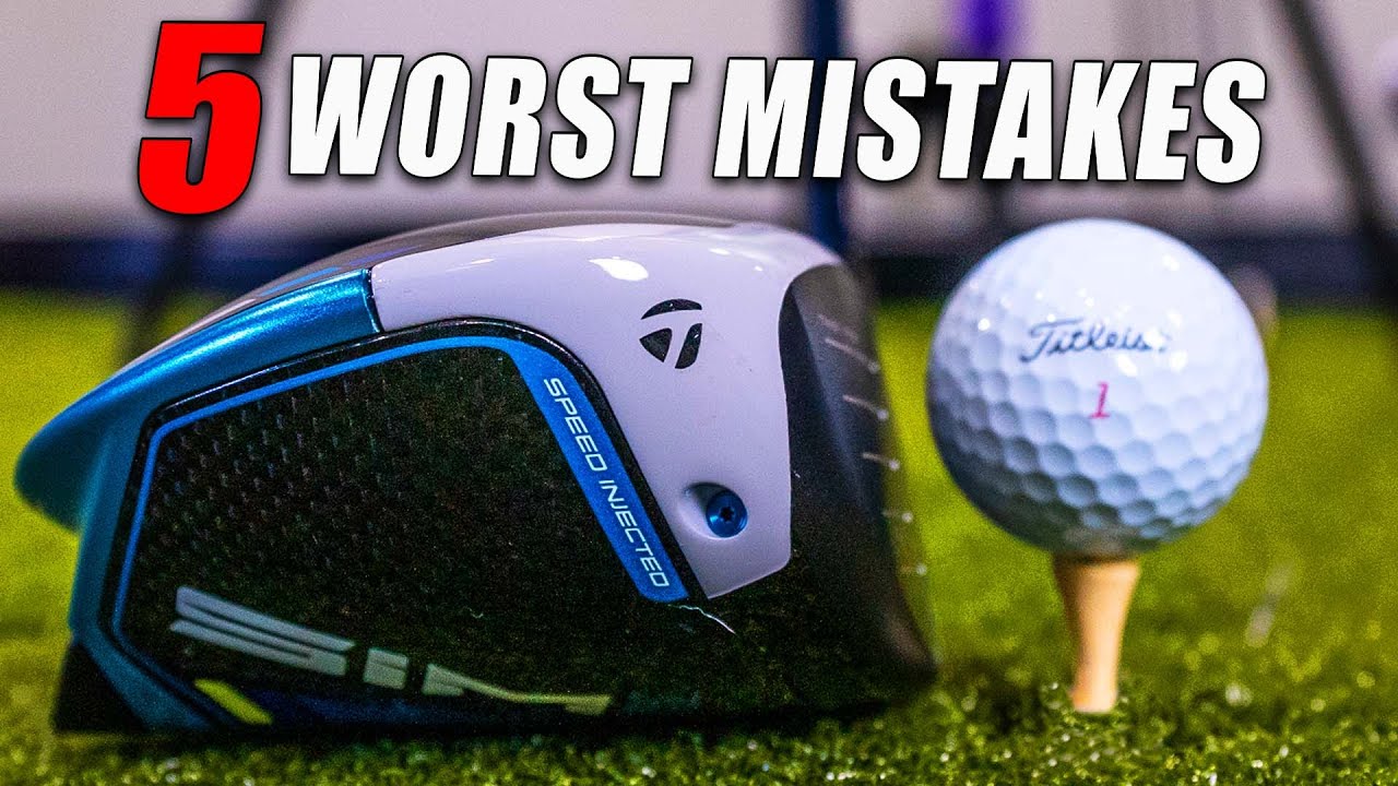 5 Worst Mistakes Golfers Make with their Tee Shots! - YouTube