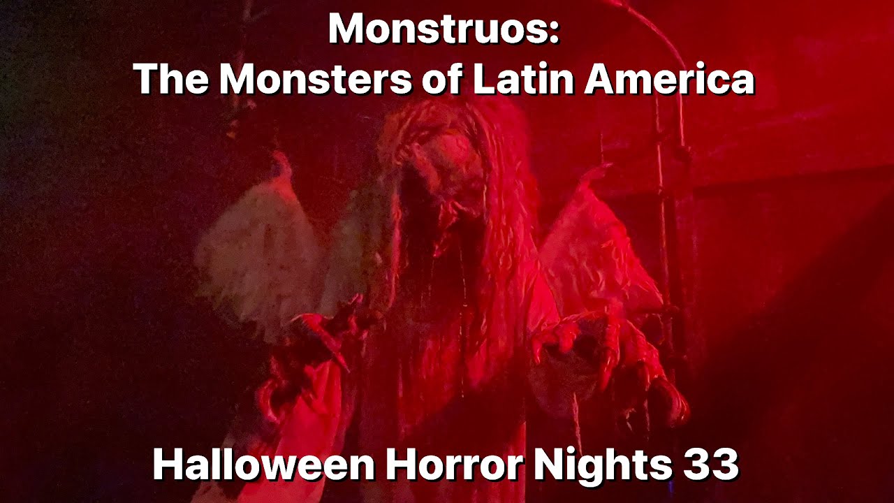 Monstruos The Monsters of Latin America From Halloween Horror Nights 33 ...