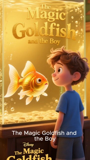“The Magic Goldfish and the Boy” – #little short stories #viral # ...