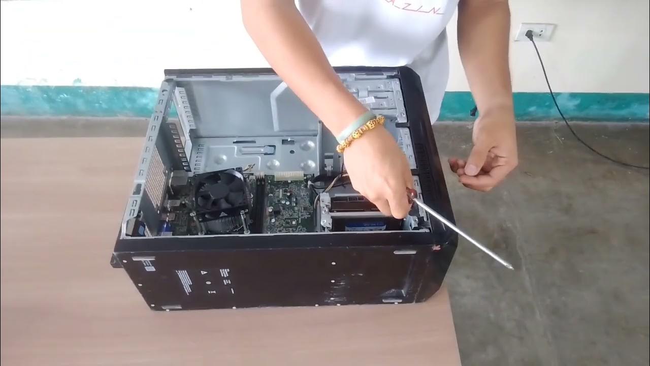 DISASSEMBLE AND ASSEMBLE THE COMPUTER UNIT (11-RYZEN) - YouTube