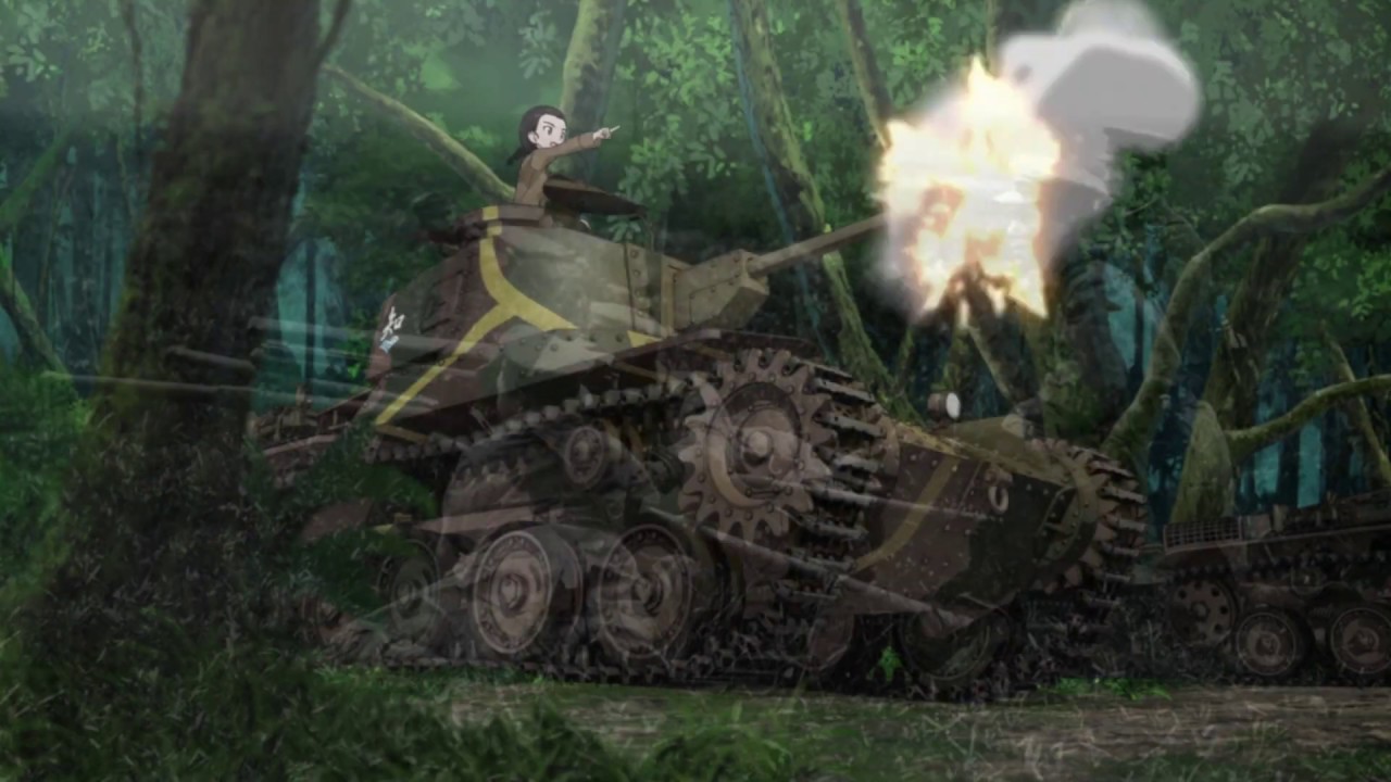 Girls Und Panzer - AMV - Chi-ha-Tan- Hohei no Honryō - YouTube