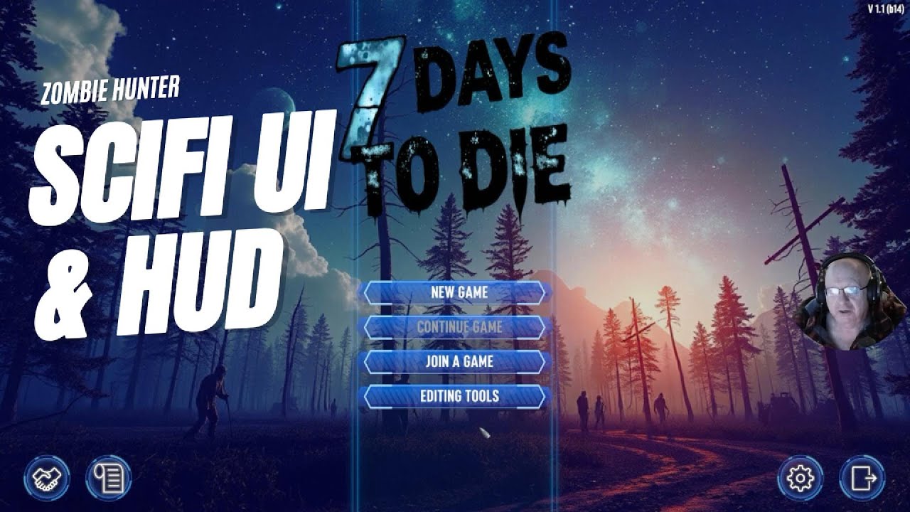 SciFi UI and Hud Mod - 7 Days to Die. #7daystodie - YouTube