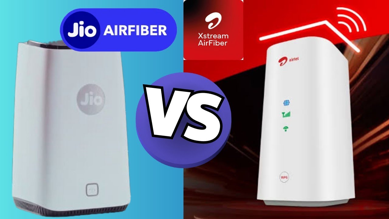 Jio airfiber Vs Airtel airfiber - Full Details & Comparison #jio # ...