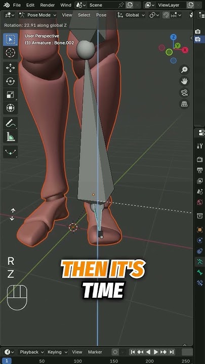 Blender Rigging Tutorial for Beginners — Add & Move Bones Fast! - YouTube