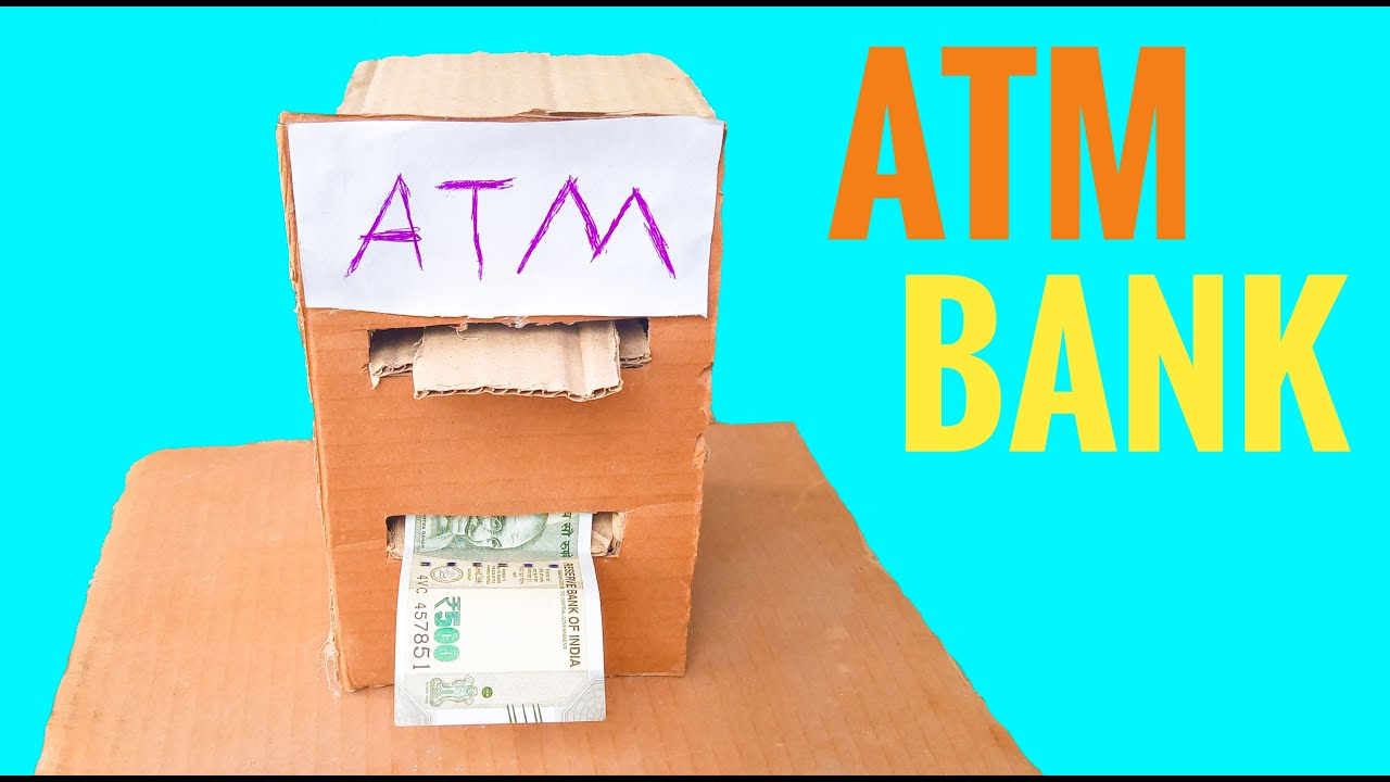 Science Exhibition Model ATM || How to Make ATM At Home , science ...
