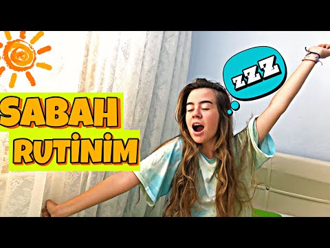 TATİLDE SABAH RUTİNİM