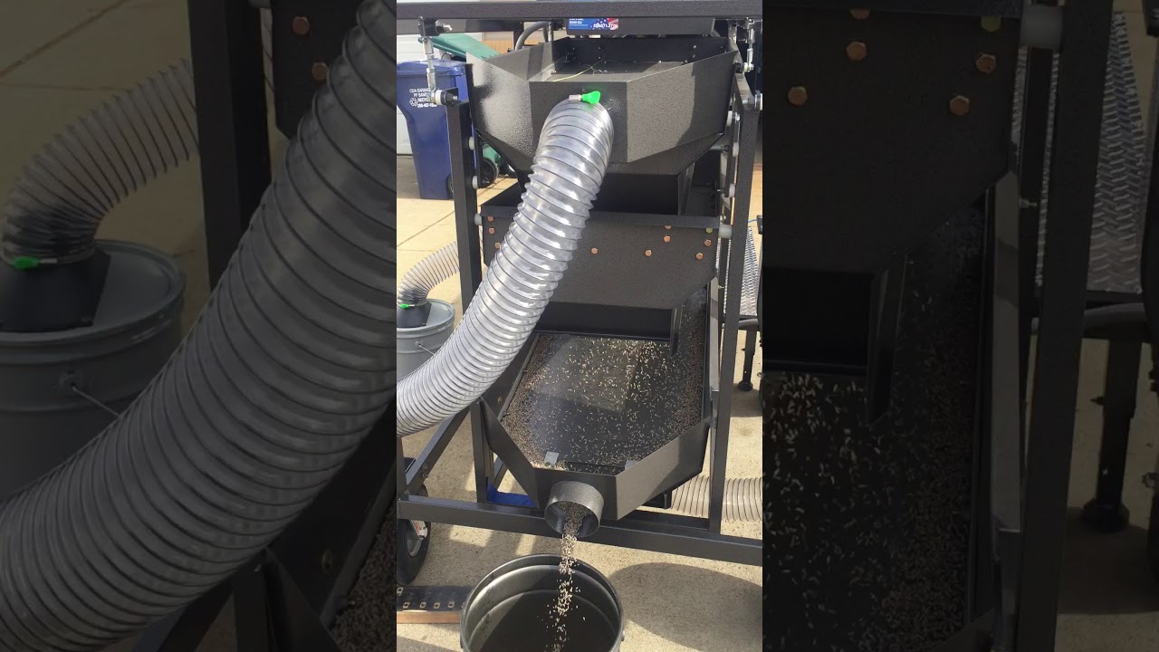 How It works - Sifting process and dust and impurities removal - 2 ...