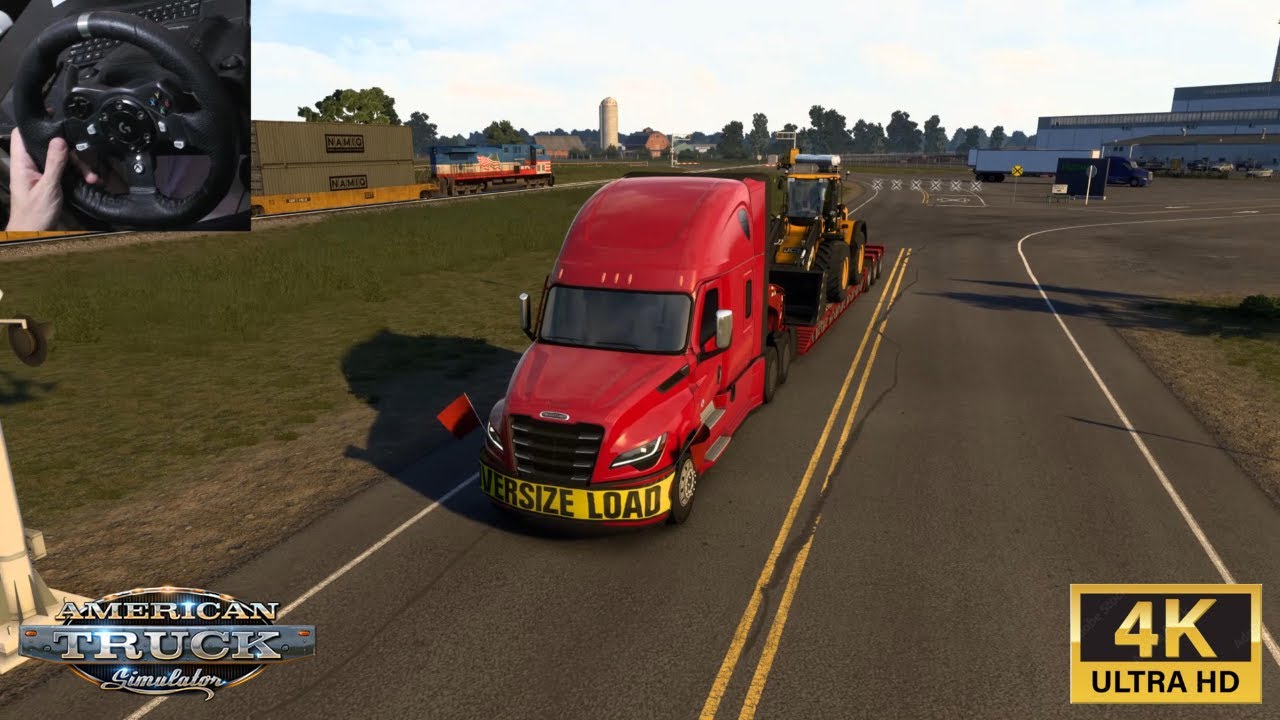 ATS: Oversize Load - Arkansas | Steering Wheel Gameplay - YouTube
