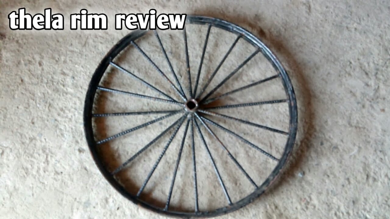 thela gadi | Thela rim review in hindi | ठेला हेवीडुटी पहिया | by md ...