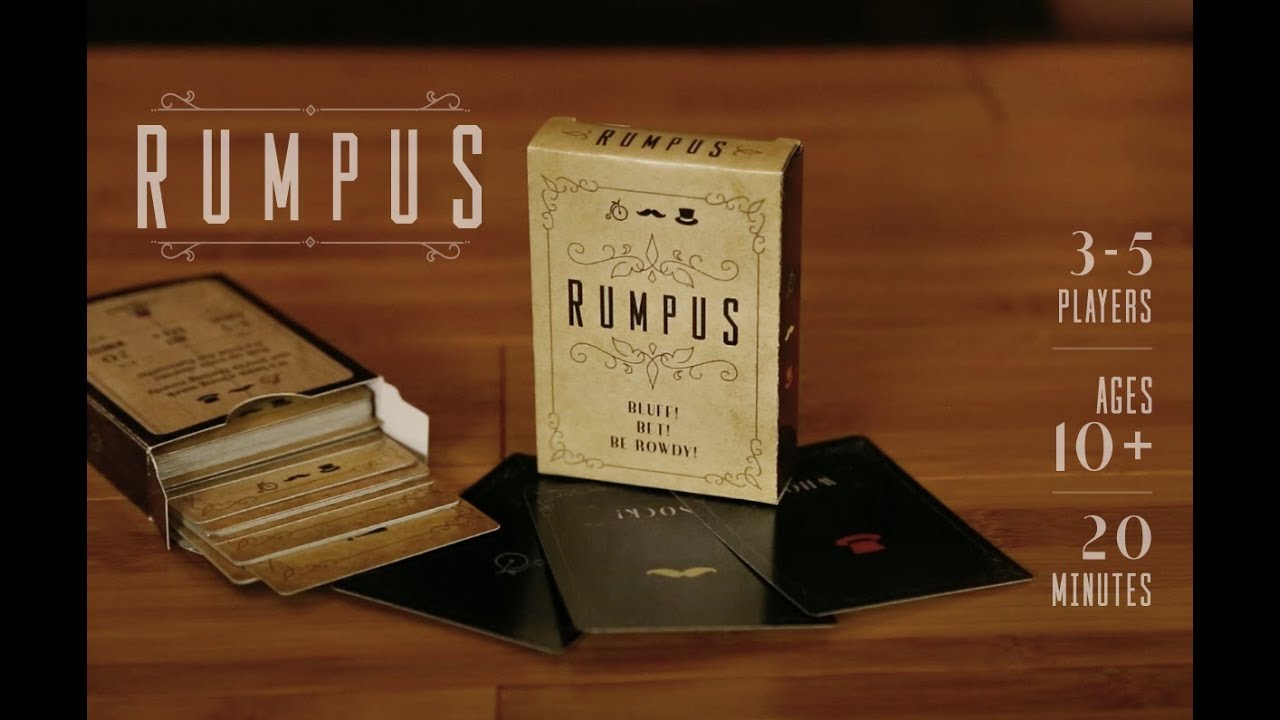 RUMPUS: A Delightfully Simple Card Game - YouTube