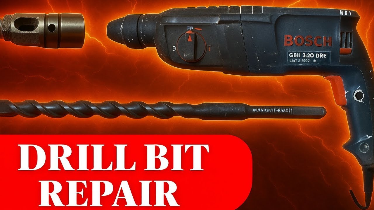 How to Repair a Drill Bit | Easy Step-by-Step Guide for Drill Bit ...