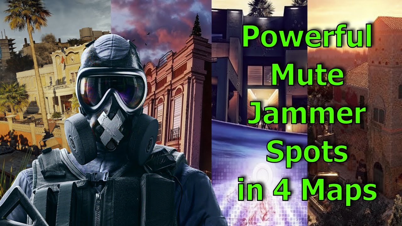 How to STOP enemy from Droning with MUTE/ Rainbow six siege tips - YouTube